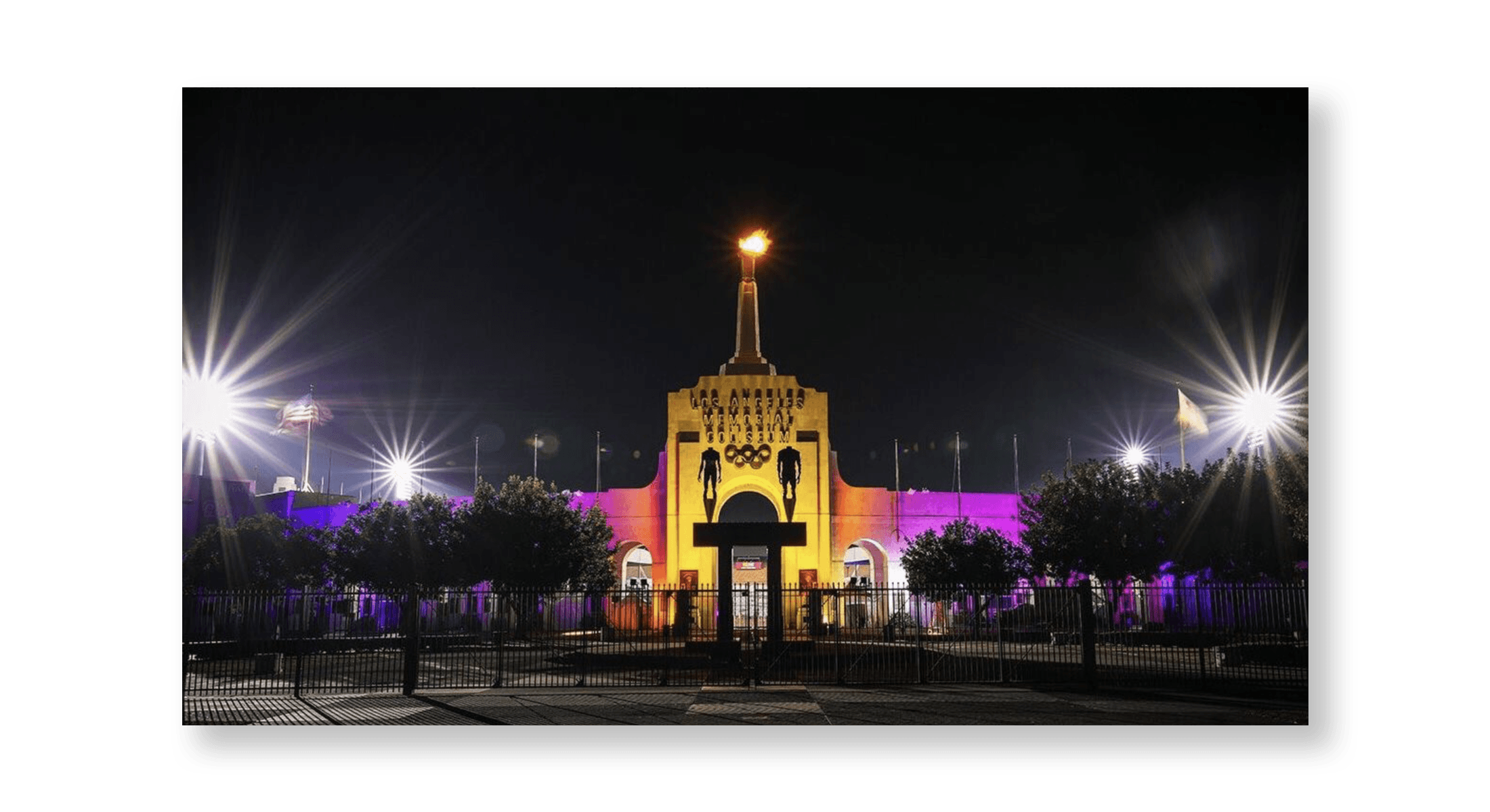 Timeline – Los Angeles Coliseum