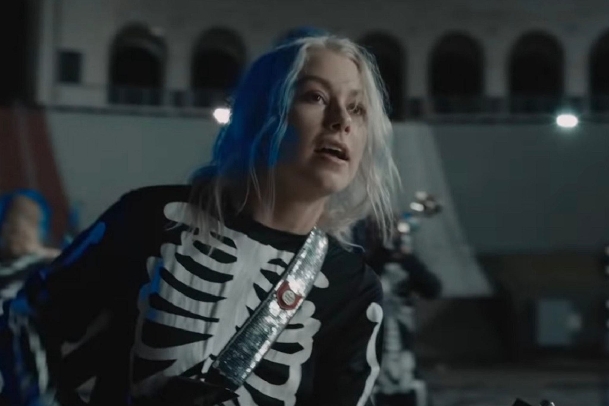 Phoebe Bridgers Music Video Shot at the Coliseum - Los Angeles Coliseum