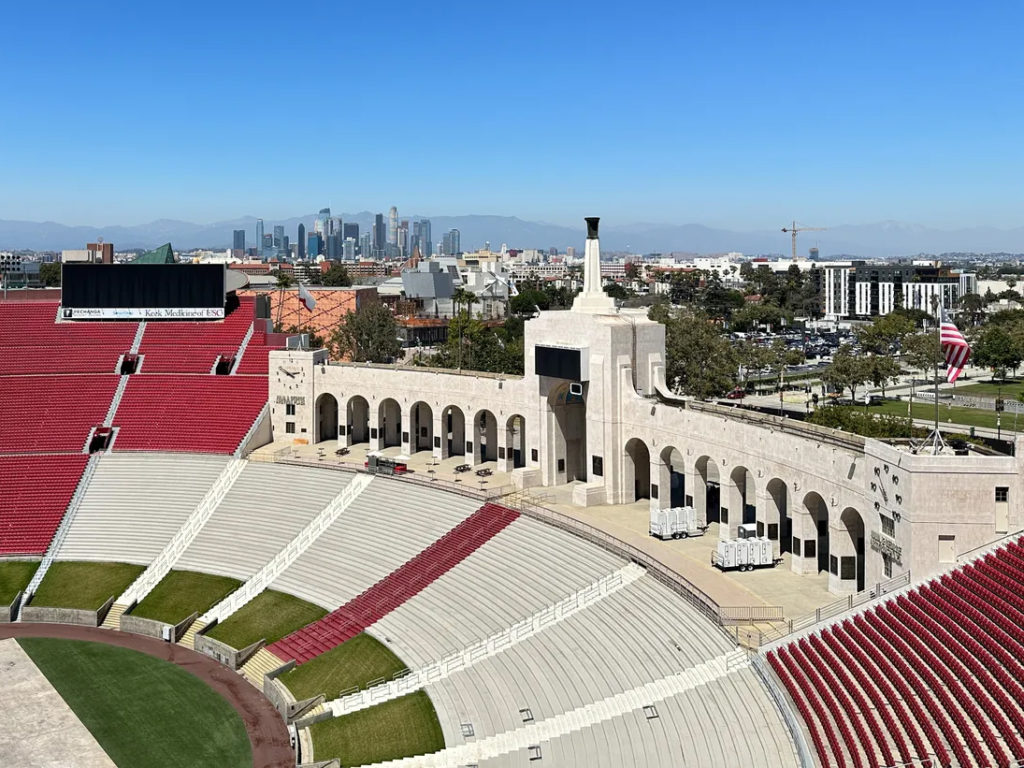 KCRW: Coliseum symbolizes ambition for LA, from 1923 to today - Los ...