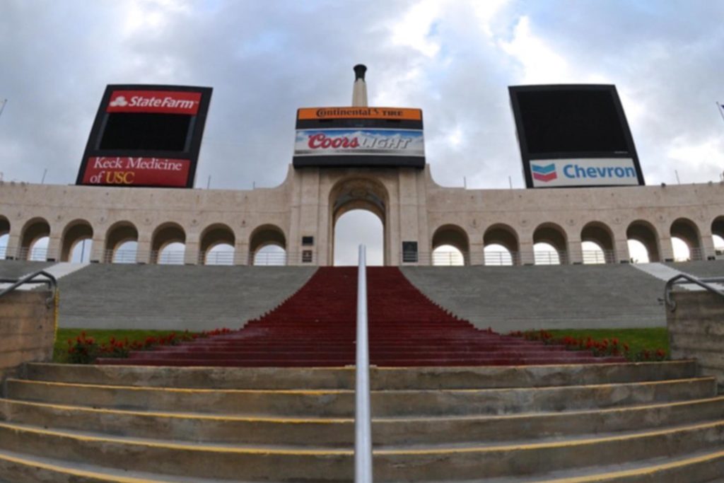 Watch the Coliseum Peristyle Restoration in Real Time! - Los Angeles ...